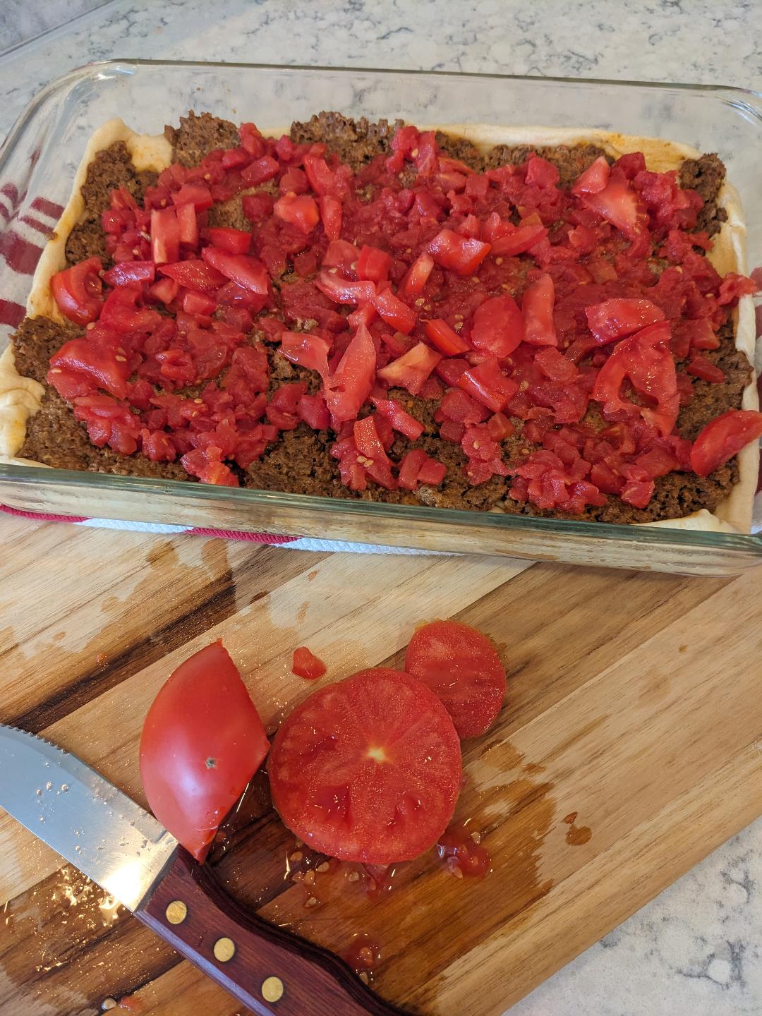 Monday Night Mexican Pizza Bake - Hartland Farm Wagyu